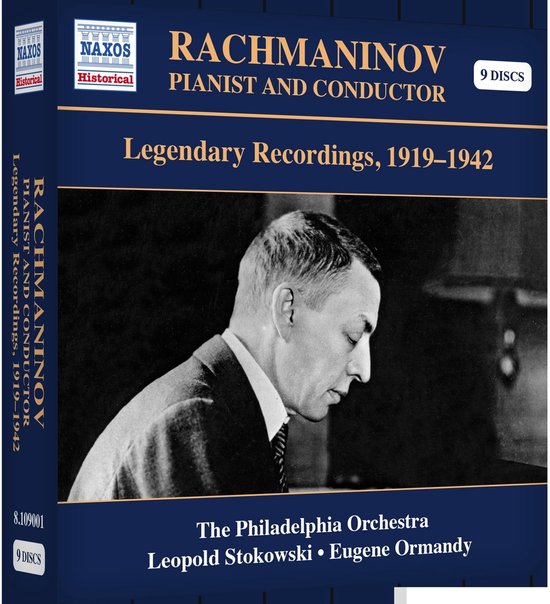 Sergei Rachmaninoff, The Philadelphia Orchestra - Pianist And Conductor, Legendary... | bol