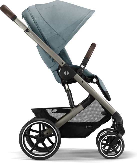 Cybex Balios S Lux - Kinderwagen - Taupe Frame - Sky Blue | bol