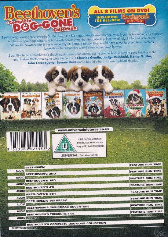 Beethoven's Complete Dog-Gone Collection [DVD], Good, Jonathan ...
