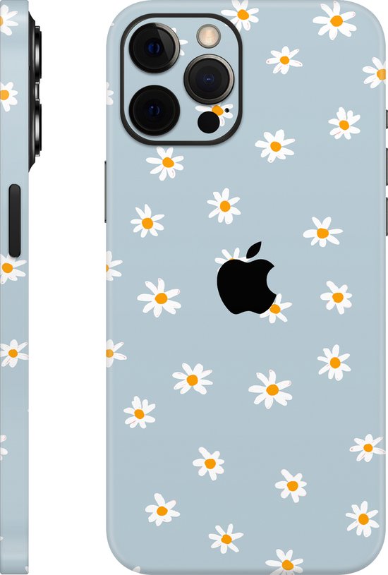 DODO Covers - iPhone 12 Pro Max - Bloemetjes - Sticker - Skin | bol.com