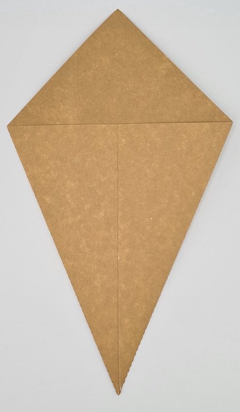 Frietzak - K21 - Bruin - 210x210x300mm - 5kg/ds. | bol