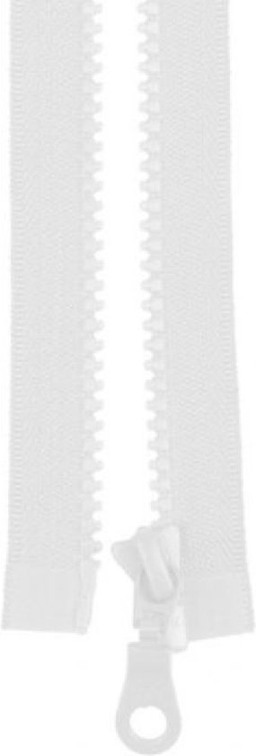 YKK Bloktand rits 6mm - deelbaar - Wit 501 - 55cm | bol.com