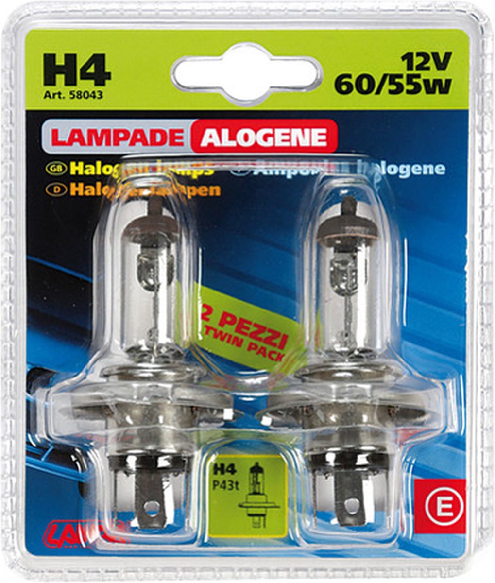 Autolampen H4 12V 60/55 Watt | bol.com