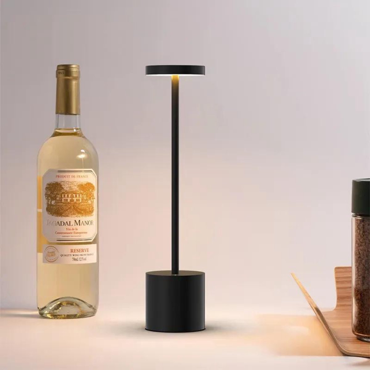 DreamGoods Oplaadbare Tafellamp – Draadloos – Oplaadbaar - Dimbaar – 3 ...