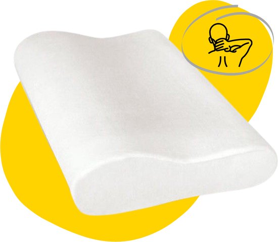 De Snuffelaar® - Hoofdkussen Tegen Nek- en rugklachten – Hoofdkussen Memory Foam –... | bol.com