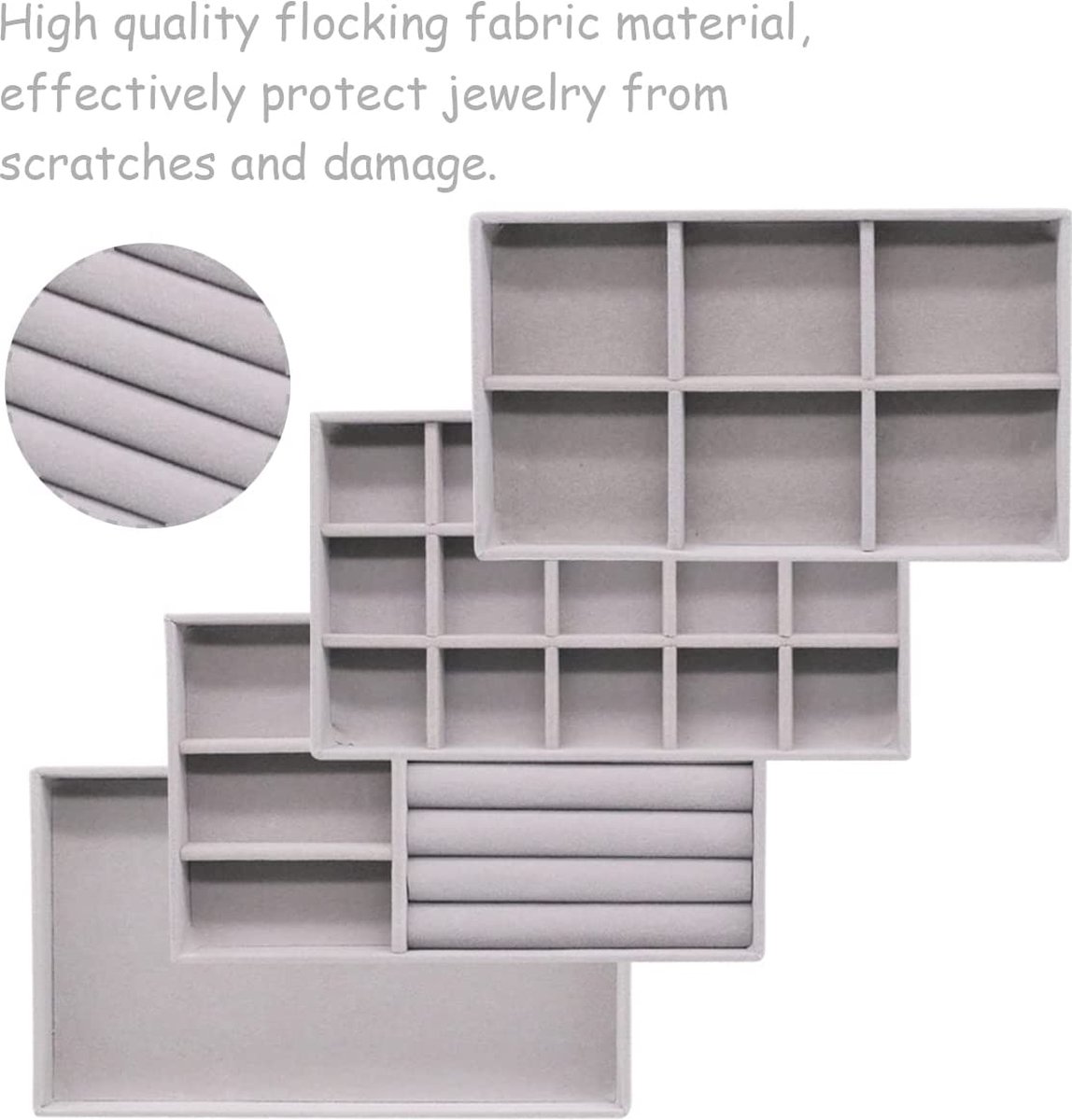 Sieradendoosjes voor sieraden, organizer, sieradenopslag, opbergdoos ...