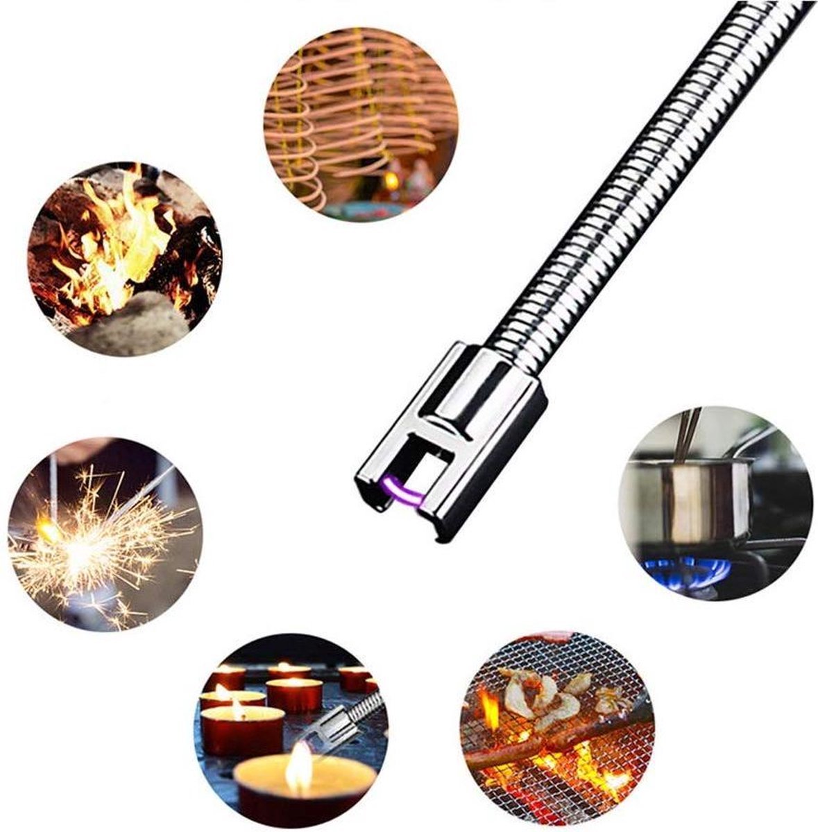 AMS® Elektrische Aansteker - Plasma Aansteker - Lange Flexibele ...