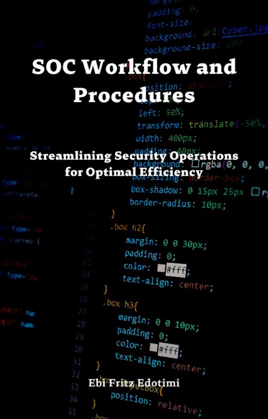 SOC Workflow and Procedures (ebook), Ebi Fritz Edotimi | 1230006319847 ...