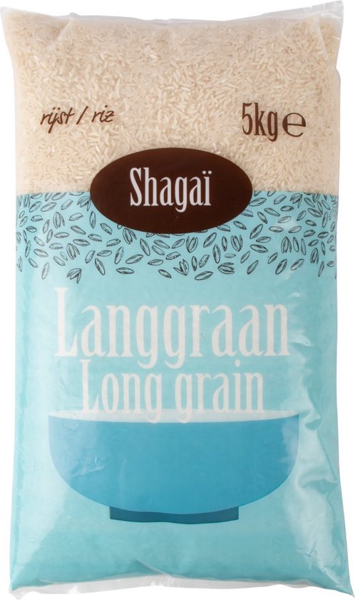 Shagaï Rijst langgraan - Zak 5 kilo | bol