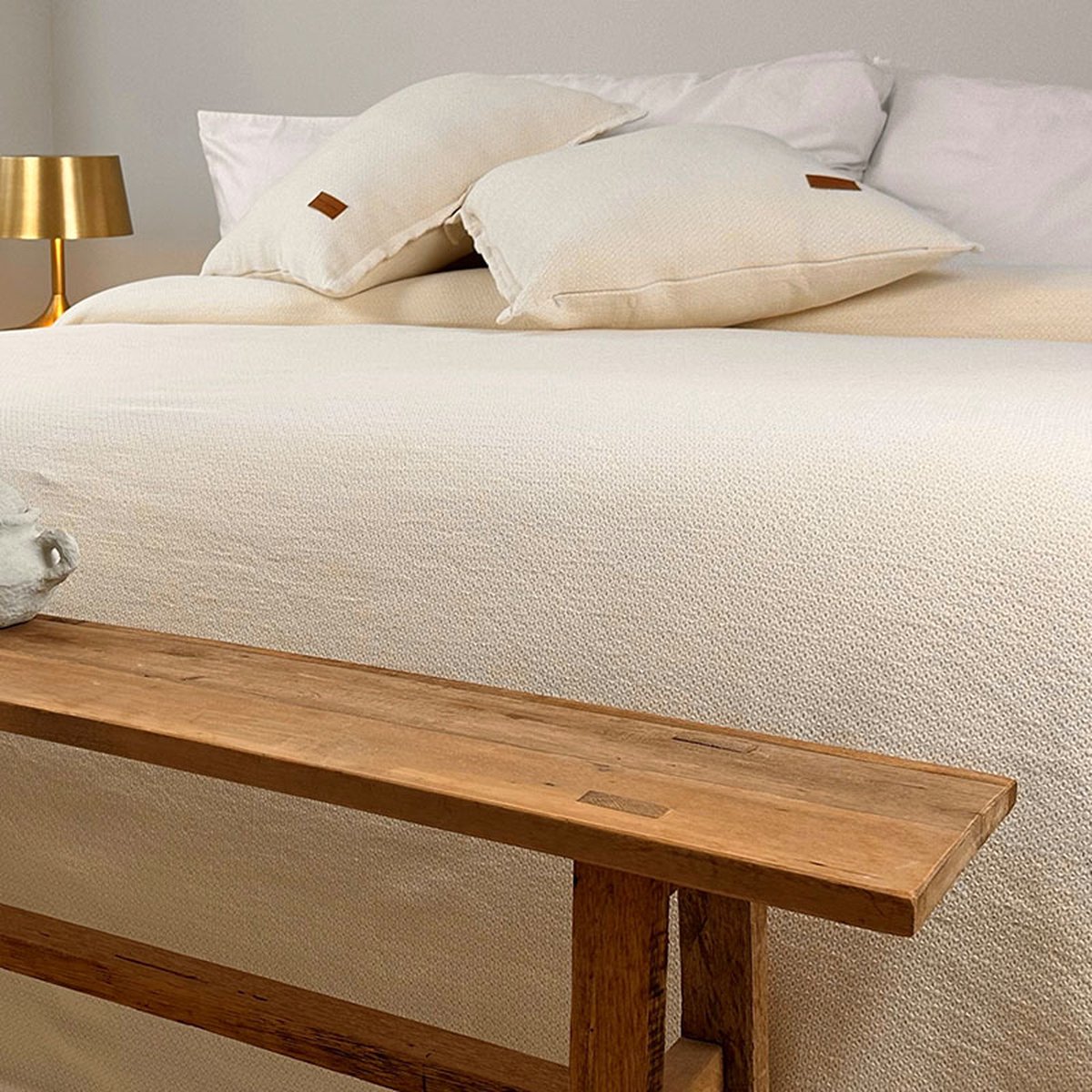 Bedsprei Ecru Utah - 1 persoons sprei | bol.com