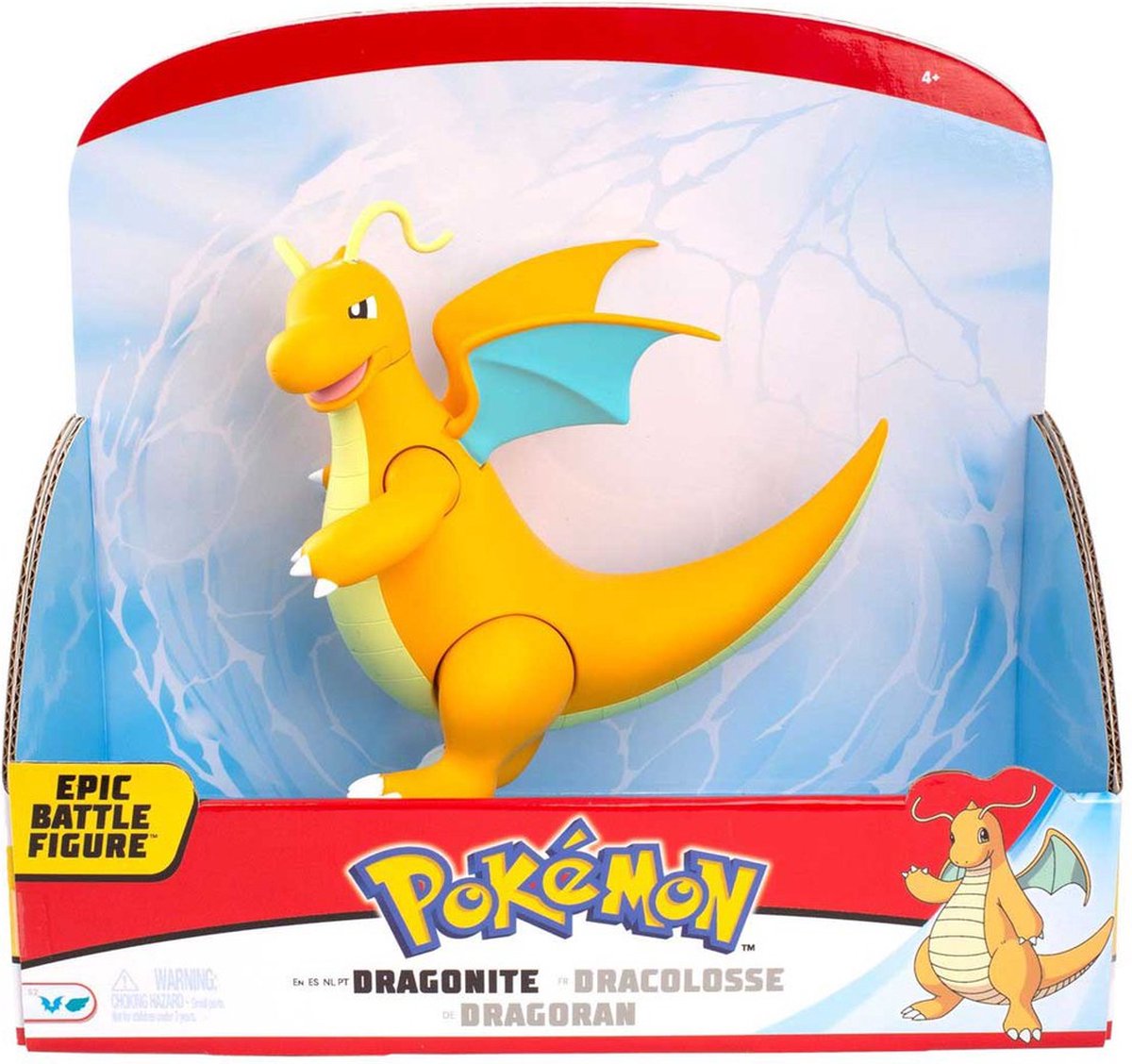 Pokemon - Legendary Figure - 20 cm - Dragonite (97696) | bol.com