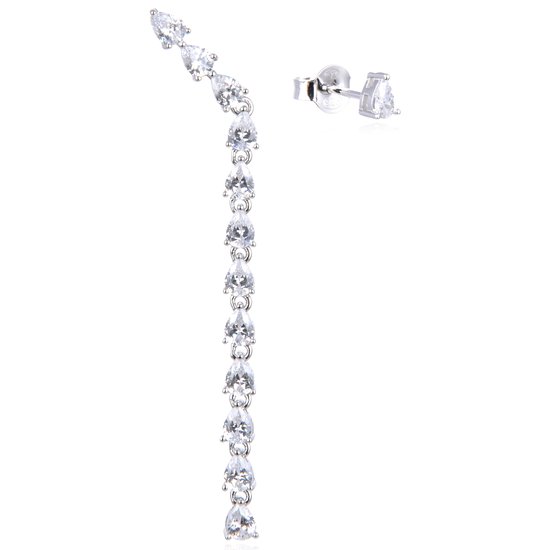 Gena.paris GBO1352-W - Oorhangers - Zilver 925 | bol
