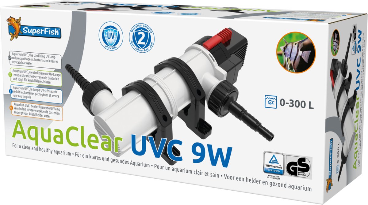 Superfish Uv-lamp Aquaclear UVC 9 watt | bol