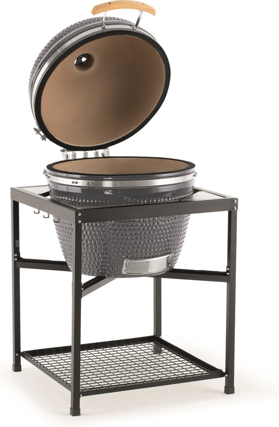 Landmann - Kamado - 26 pouces - Grijs - Modèle de table - Surface de ...