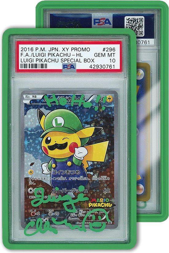 GradedGuard - Slab Protector - PSA - Emerald Green | bol