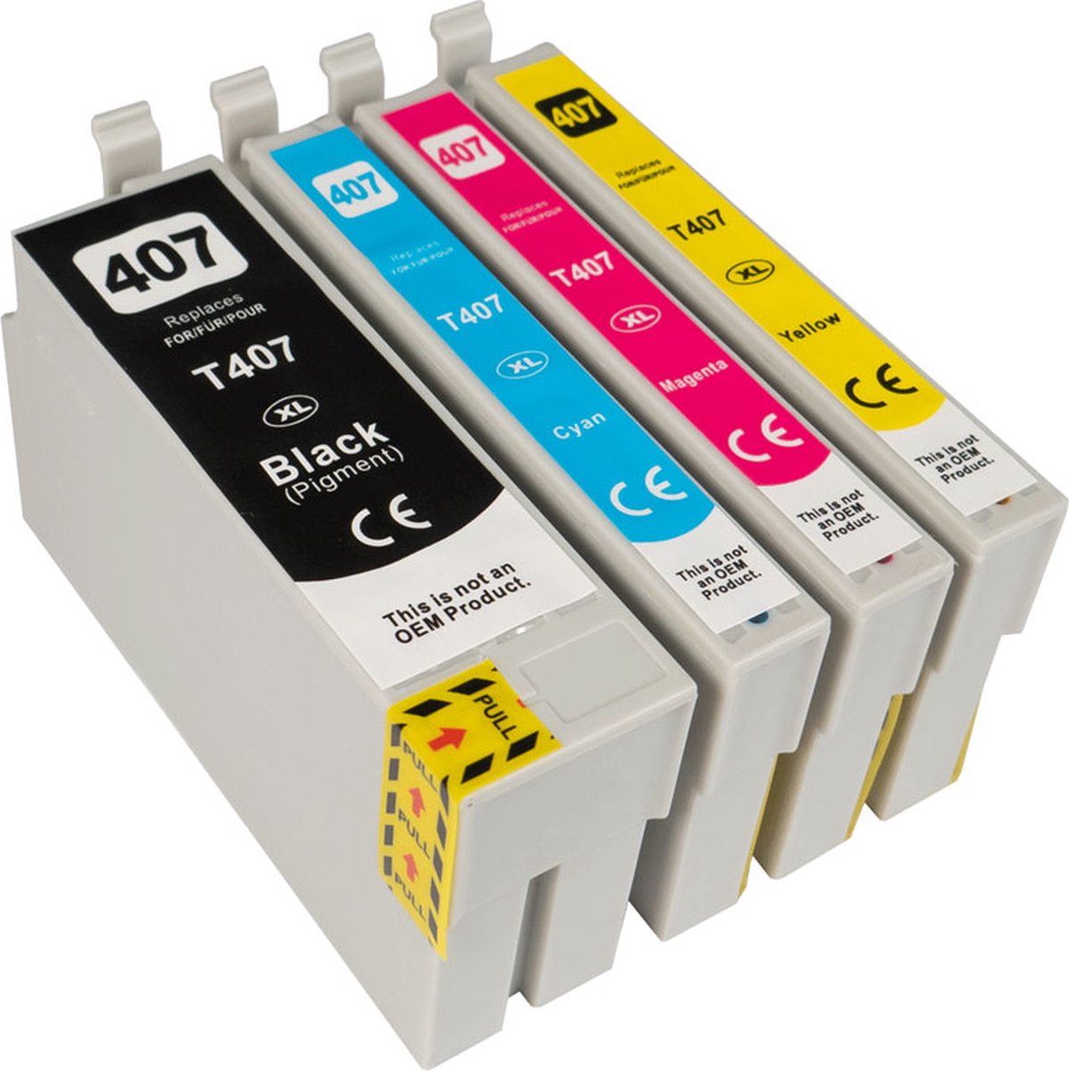 MartyPrint - Epson 407 XL (T07U140-T07U440) inktcartridges ...