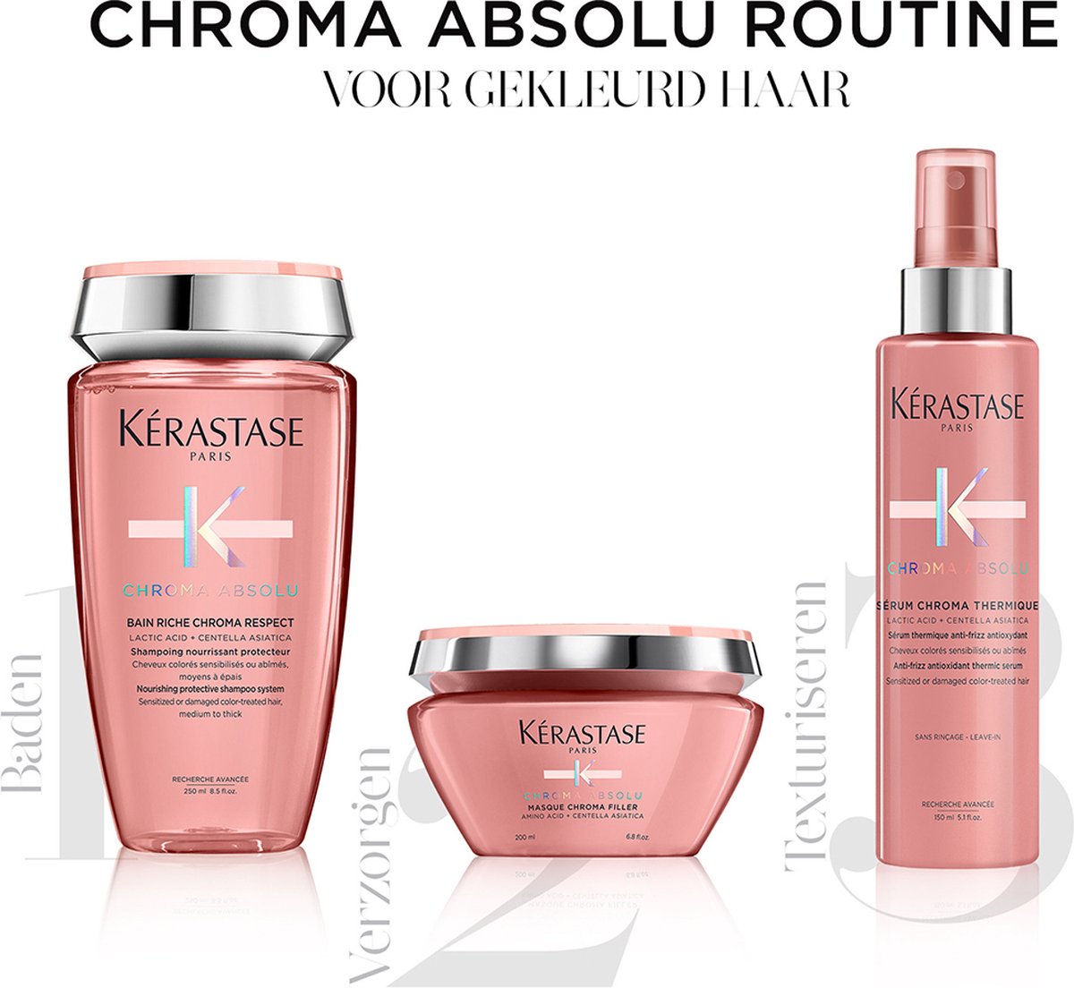 Kerastase Chroma Spring Discovery Set - vrouwen - Voor Geblondeerd haar ...