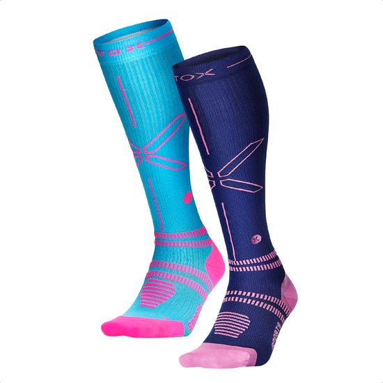 STOX Energy Socks - 2 Pack Sportsokken voor Vrouwen - Premium ...