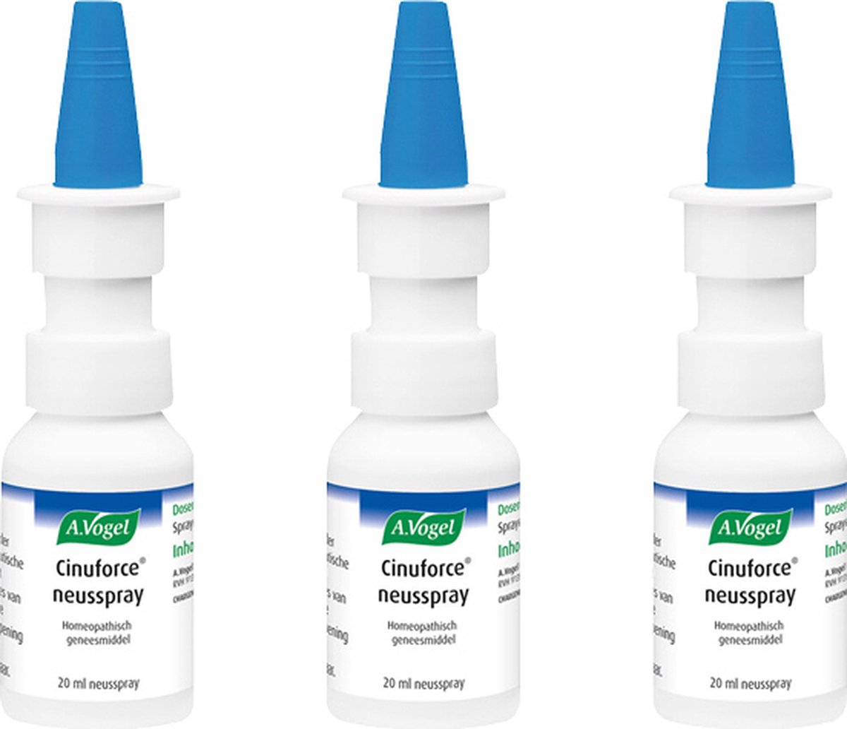 3x A.Vogel Cinuforce Neusspray 20 ml | bol.com