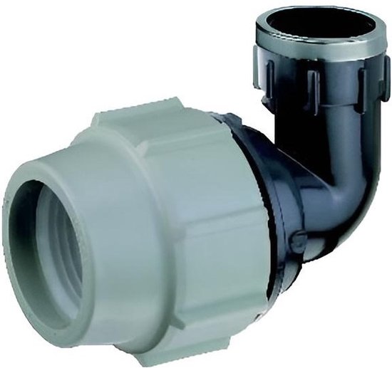 Tyleen knie 90° x buitendraad | 20 t/m 40 mm | 32 mm x 3/4 | bol.com