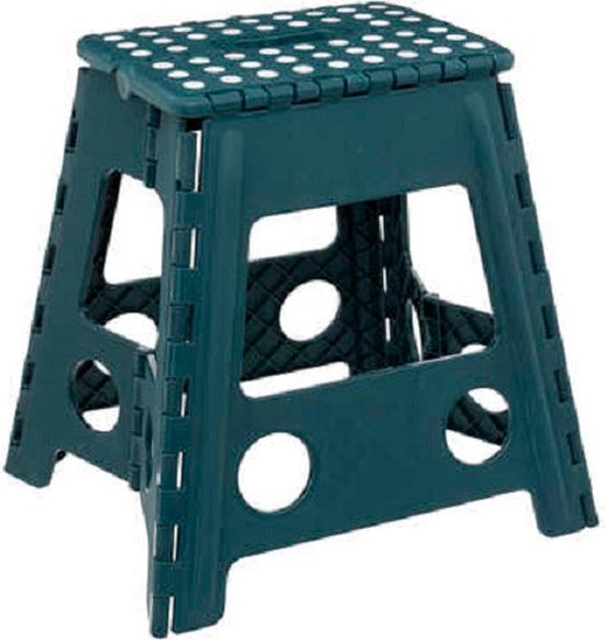 5Five Opvouwbaar trapje / opstapje - Kunststof - H39 CM - Blauw | bol.com