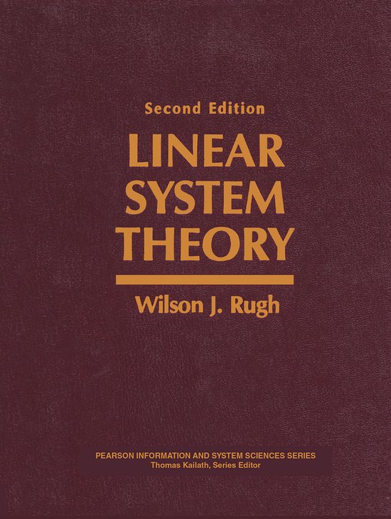 Linear System Theory | 9780134412054 | Wilson Rugh | Boeken | bol