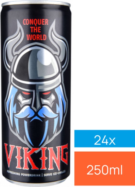 6-Pack Viking Energy Drink 250ml | bol