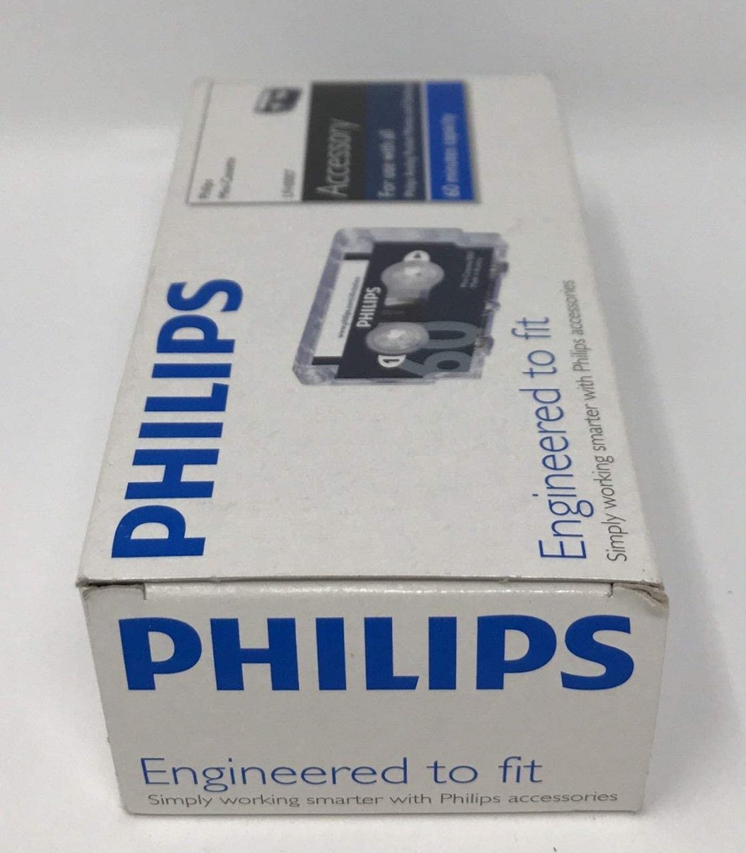 Philips Mini Cassette 007 60 min 10 stuk(s) | bol.com