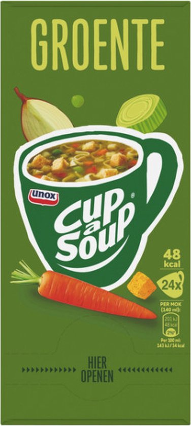 Unox - Cup-a-Soup groente 140ml | bol