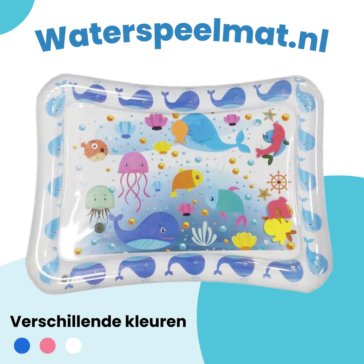 Waterspeelmat Met Figuurtjes | Waterspeelmat Baby | Watermat Baby ...