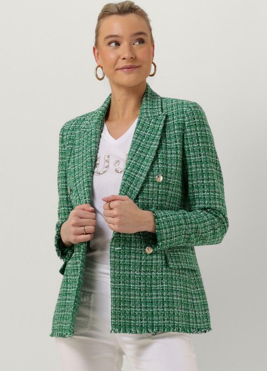 Liu Jo Giacca Lunga Blazers Dames - Groen - Maat 36 | bol.com