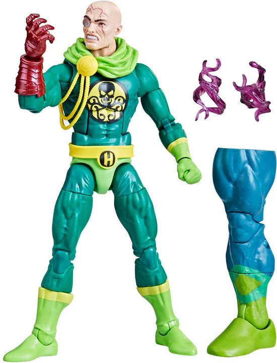 Marvel Legends Action Figure Puff Adder BAF: Baron von Strucker 15 cm ...