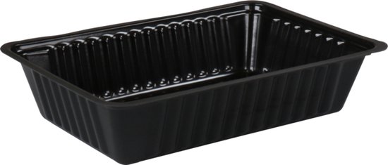 Bak - PS - A13 - 162x110x35mm - zwart - 250 stuks | bol