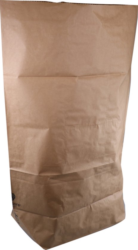 Biodore Afvalzak - Papier - 60l - 60x80cm - bruin - 25 stuks | bol.com