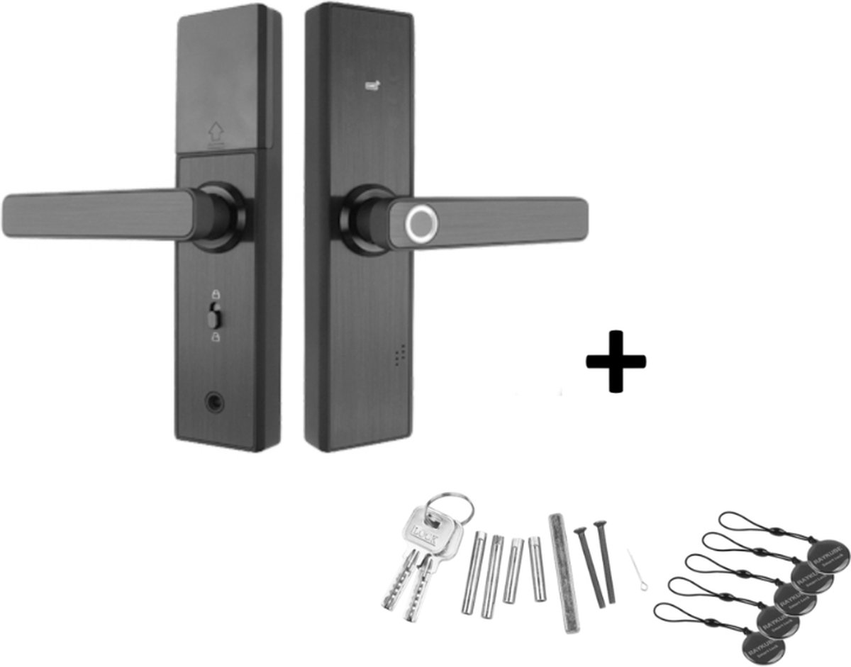 Premium Slim Deurslot Met App - Smartlock - Elektrisch deurslot ...