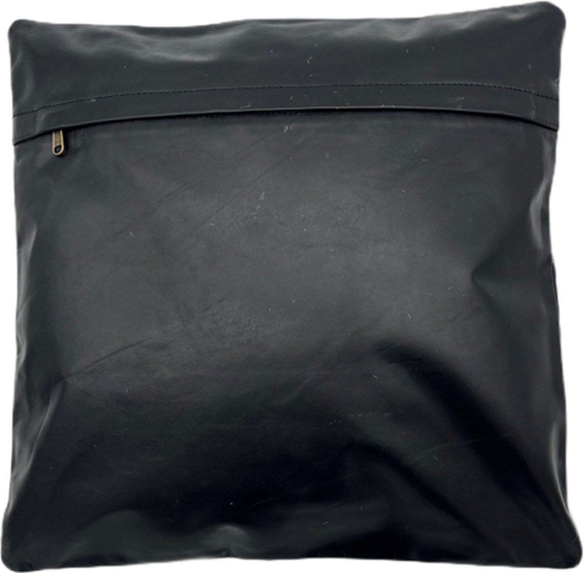 Coussin en Sierkussen de Vache - Véritable Peau de Vache - Cuir - 41x41 ...