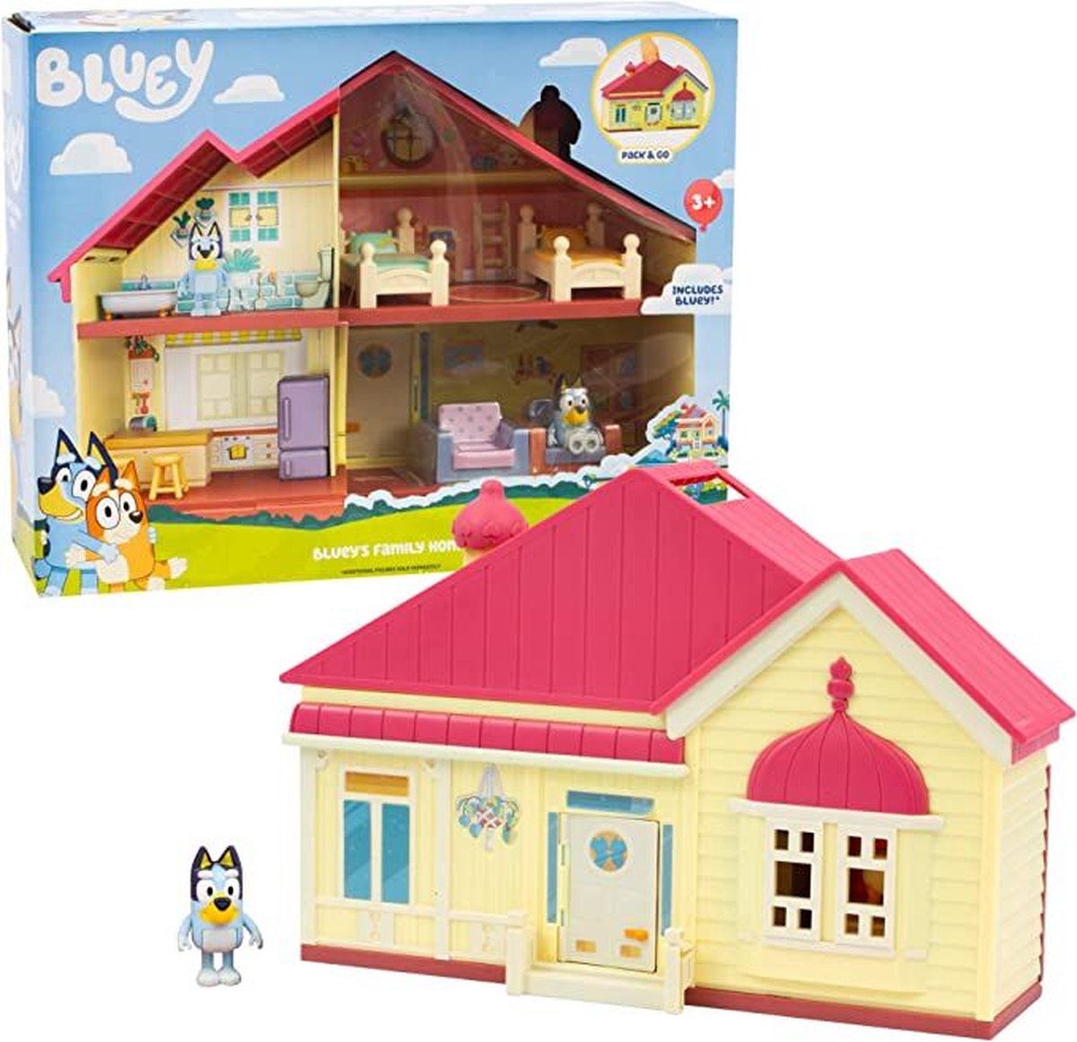 Bluey's Familie Huis Speelgoed (Inclusief Bluey speelfiguur) {Bluey ...