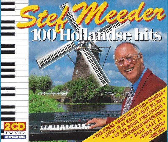 100 Hollandse Hits, Stef Meeder | CD (album) | Muziek | bol