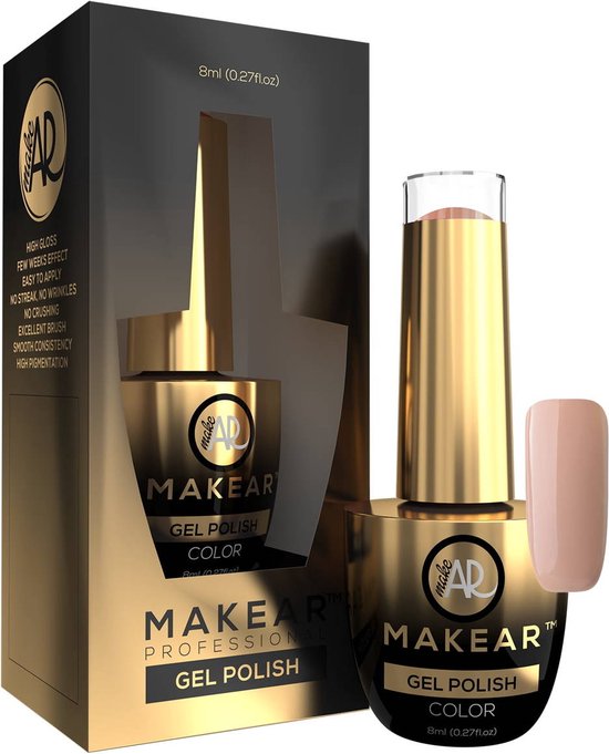 Makear - Gelpolish - 718 - Glamour - 8ML | bol.com