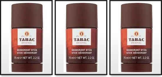 Tabac Original Deodorant Stick 3 x 75 ml Voordeelverpakking | bol