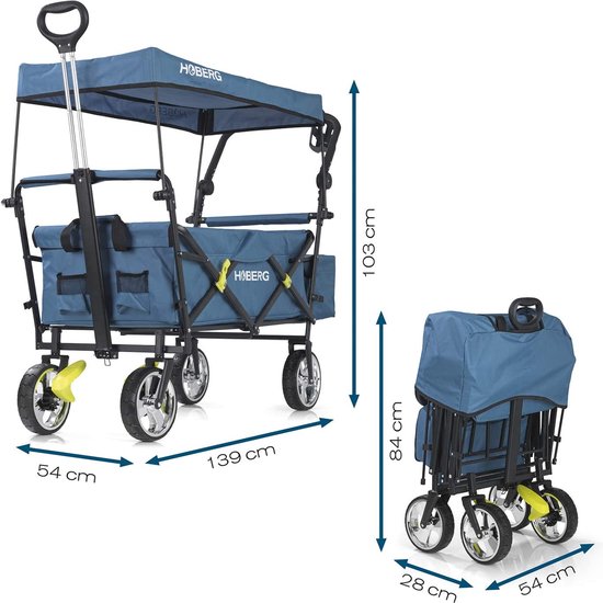 Bolderkar – inklapbare bolderkar – opvouwbaar bolderkar | bol
