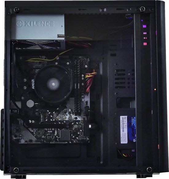 AMD Ryzen 5 3600 6-Core RGB Game Computer / RTX 3050 Gaming PC - 16GB ...