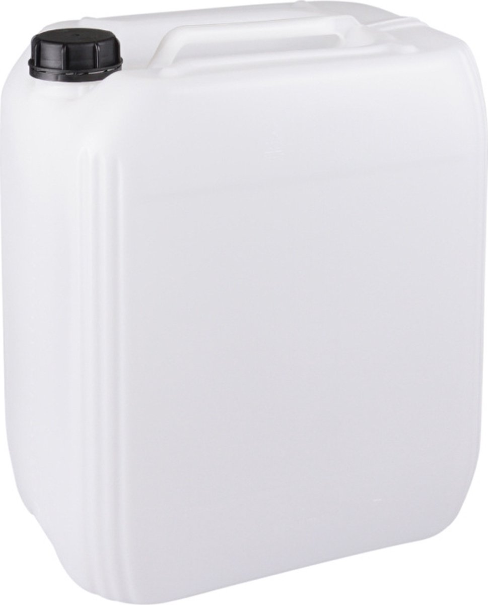 30 liter jerrycan - voor water en gevaarlijke vloeistoffen - naturel | bol