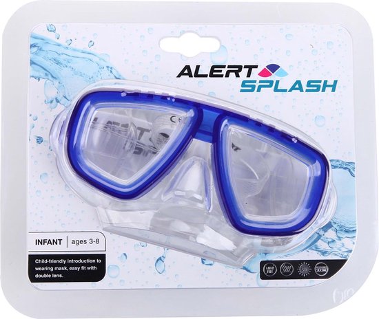 Alert Splash Duikbril 3-8 jaar Blauw | bol.com