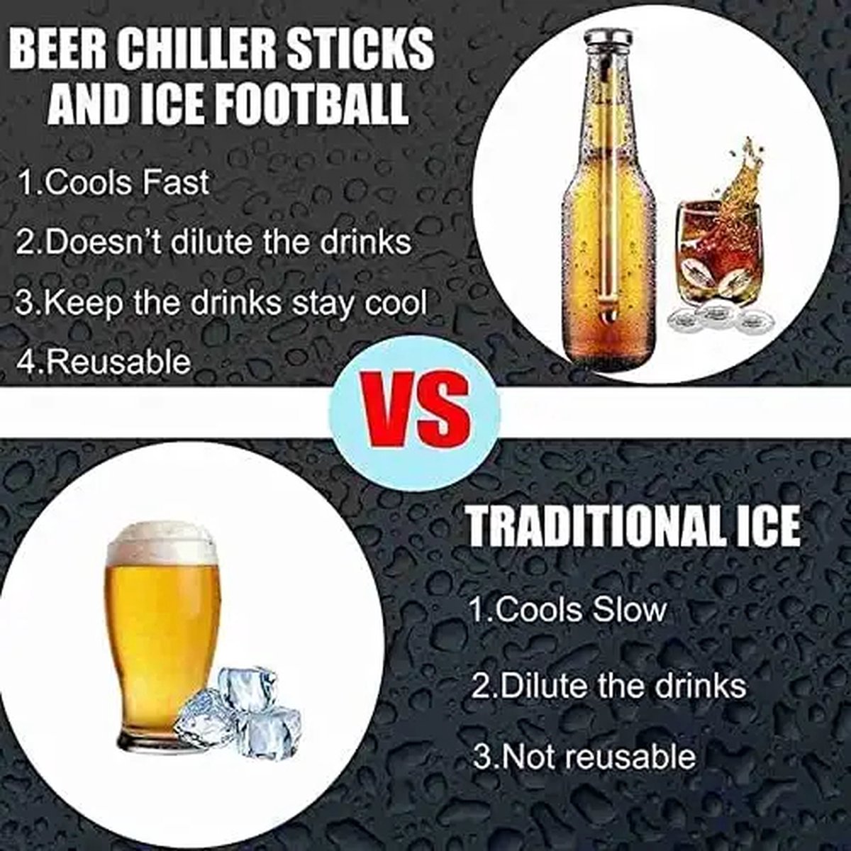 Bier Chiller Stick - Fles Koeler - Koude Drankje - Koeling - Voor Elke ...