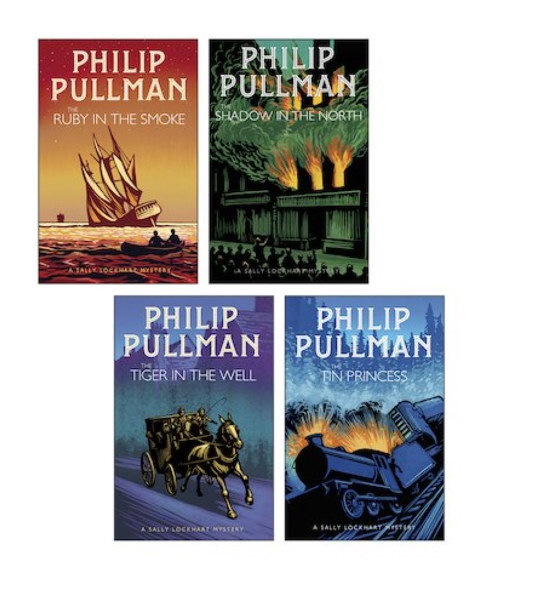 Sally Lockhart Mysteries Collection Philip Pullman 4 Books Set, Philip ...