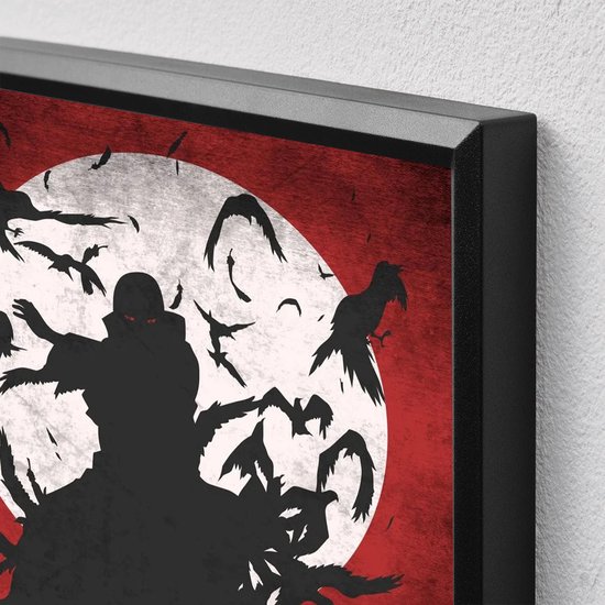 Naruto - Itachi Poster Inclusief Lijst (50x70) cm | Hoge kwaliteit ...
