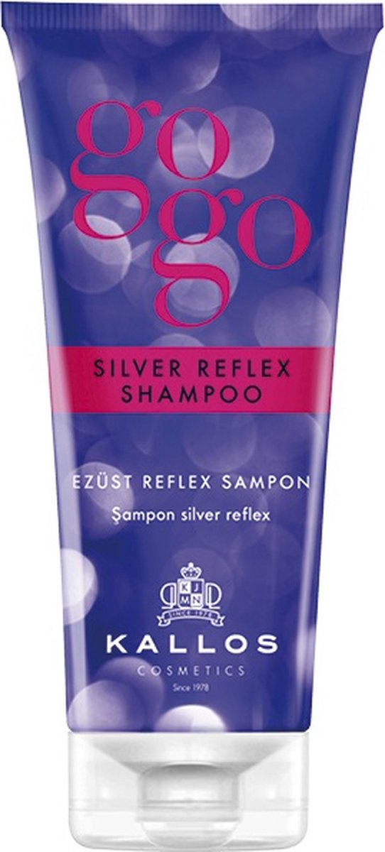Kallos - Gogo Silver Reflex Shampoo - 200ml | bol.com