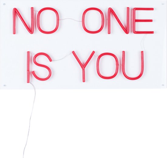 Bold Monkey Non Social Sign - No One | bol.com