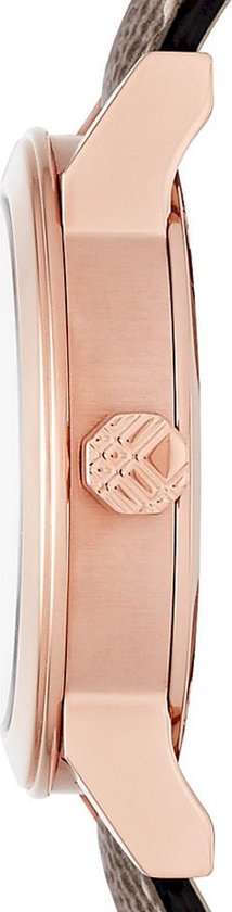 Burberry BU9236 horloge vrouw - Roestvrij Staal - rose goud | bol.com